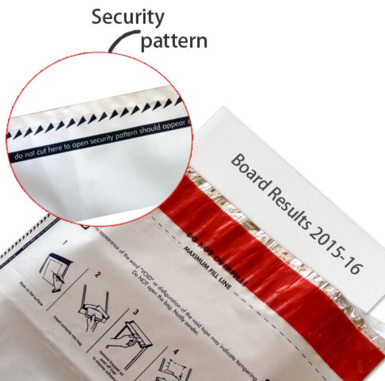 Examination Paper Security Packaging