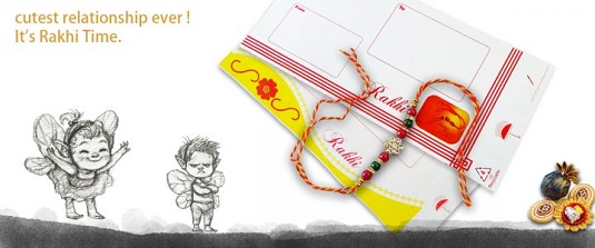 Get Rakhi Envelopes online.
