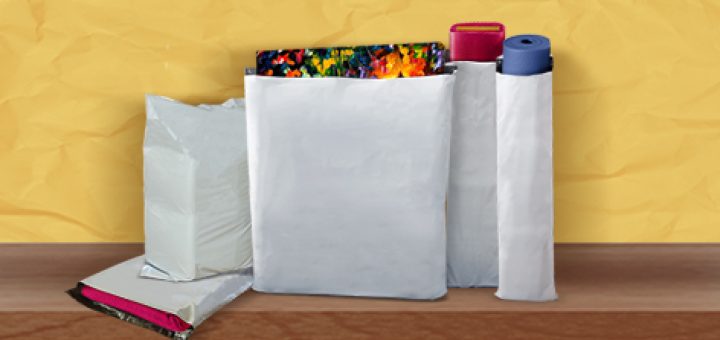 Custom Printed Plastic Courier Bags for Products Packaging & Shipment